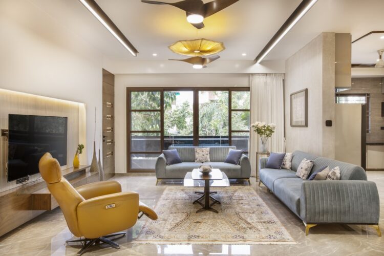 Residence that Showcases Subtle Tints with Modern Design Elements ...