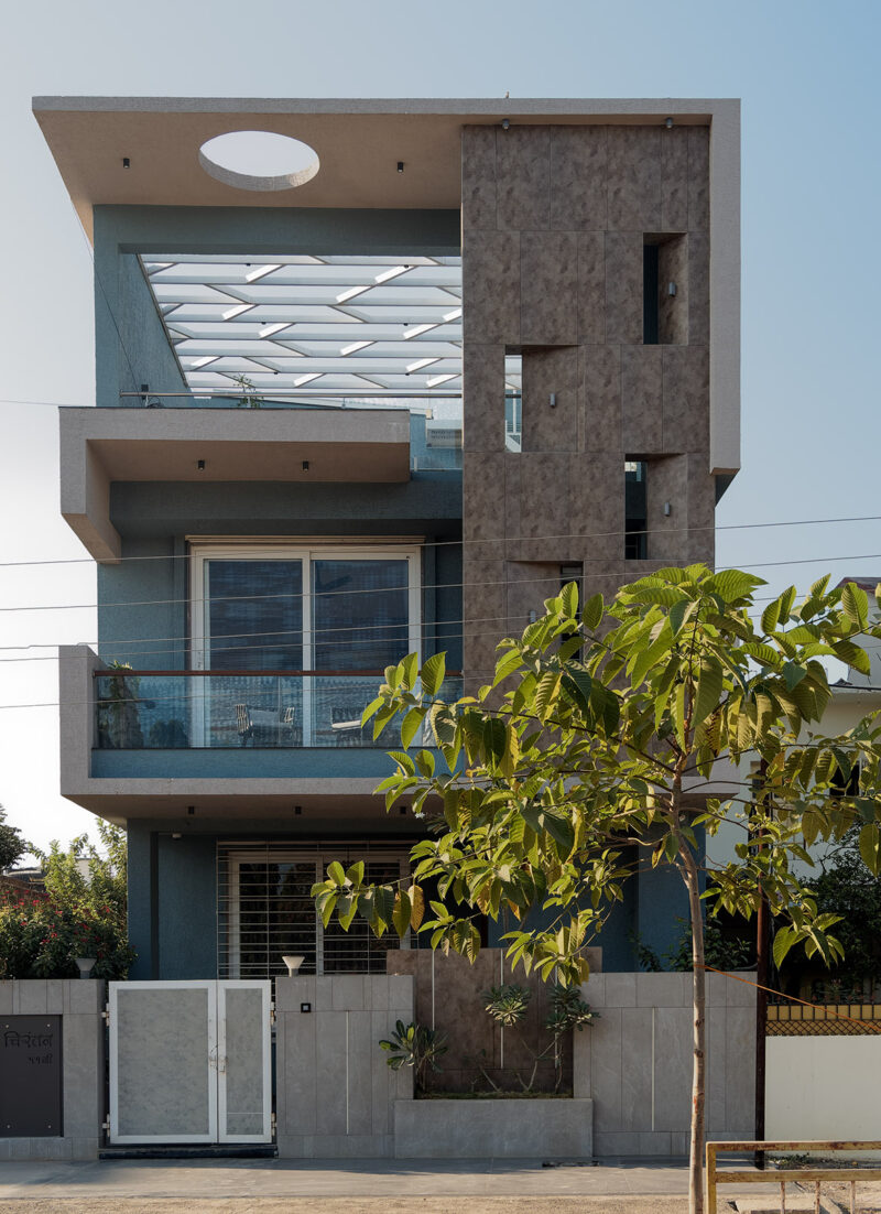 Contemporary Architecture with Dark Moody Palette and Luxury Accents ...