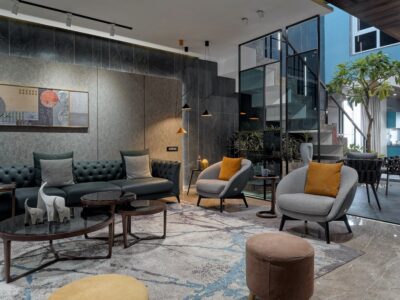 Contemporary Architecture with Dark Moody Palette and Luxury Accents ...