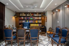 Office Space Having Amalgamation of Classical and Modern Design with a ...