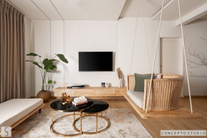 Fostering Emotional Comfort & Wellbeing with this Indo-Scandinavian Interiors | Concepto Studio ...