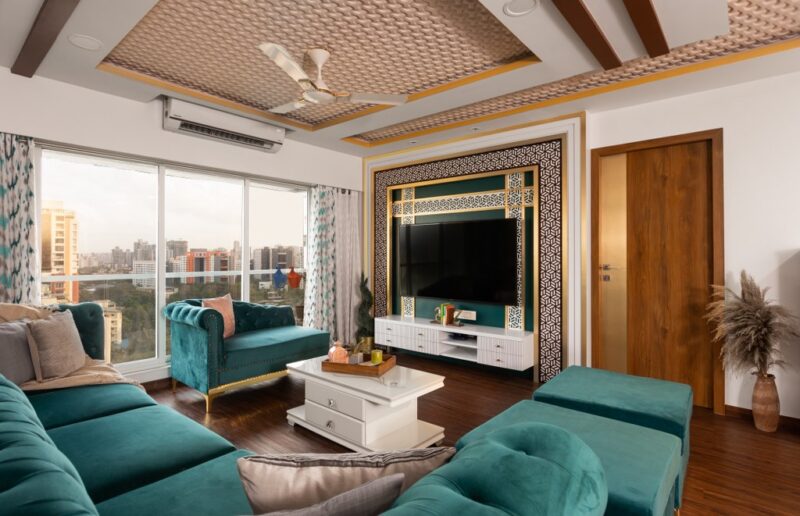 Traditional Indian Home reminiscing Ethnic Motifs and Design Elements | Kreon Projects - The ...