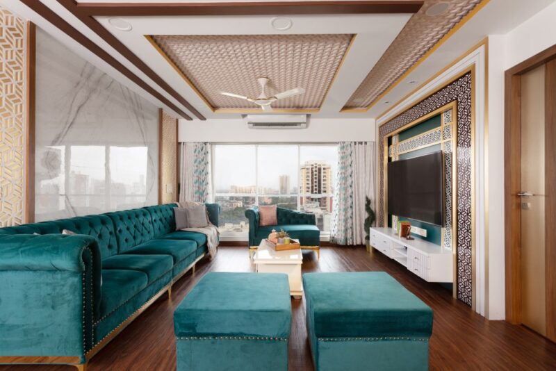 Traditional Indian Home reminiscing Ethnic Motifs and Design Elements | Kreon Projects - The ...