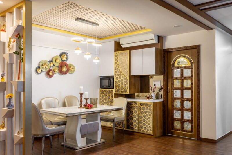 Traditional Indian Home reminiscing Ethnic Motifs and Design Elements | Kreon Projects - The ...