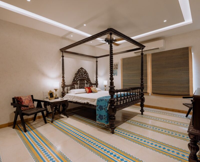 Seamless Blend of Traditional Indian Crafts for this Residence in ...