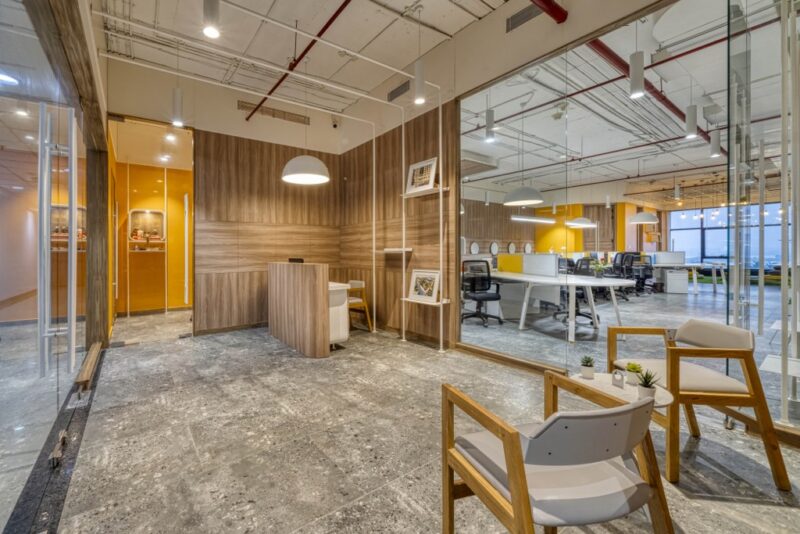 Clean & Crisp Workspace Design Inspiring Productivity | Spaces & Design ...