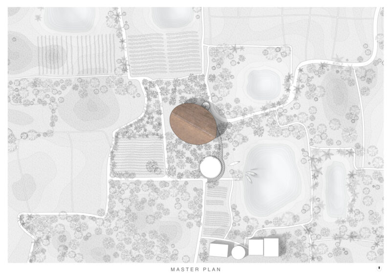 Residential Outhouse that Blends in with the Land Providing ...