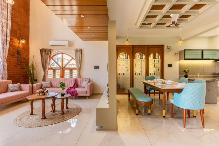 Striking, Inviting and Vibrant Interiors make for this Ethnic Indian ...
