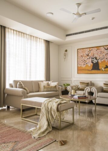 Modernist but Cosy Home retaining its Soothing Simplicity | Omega Arc ...