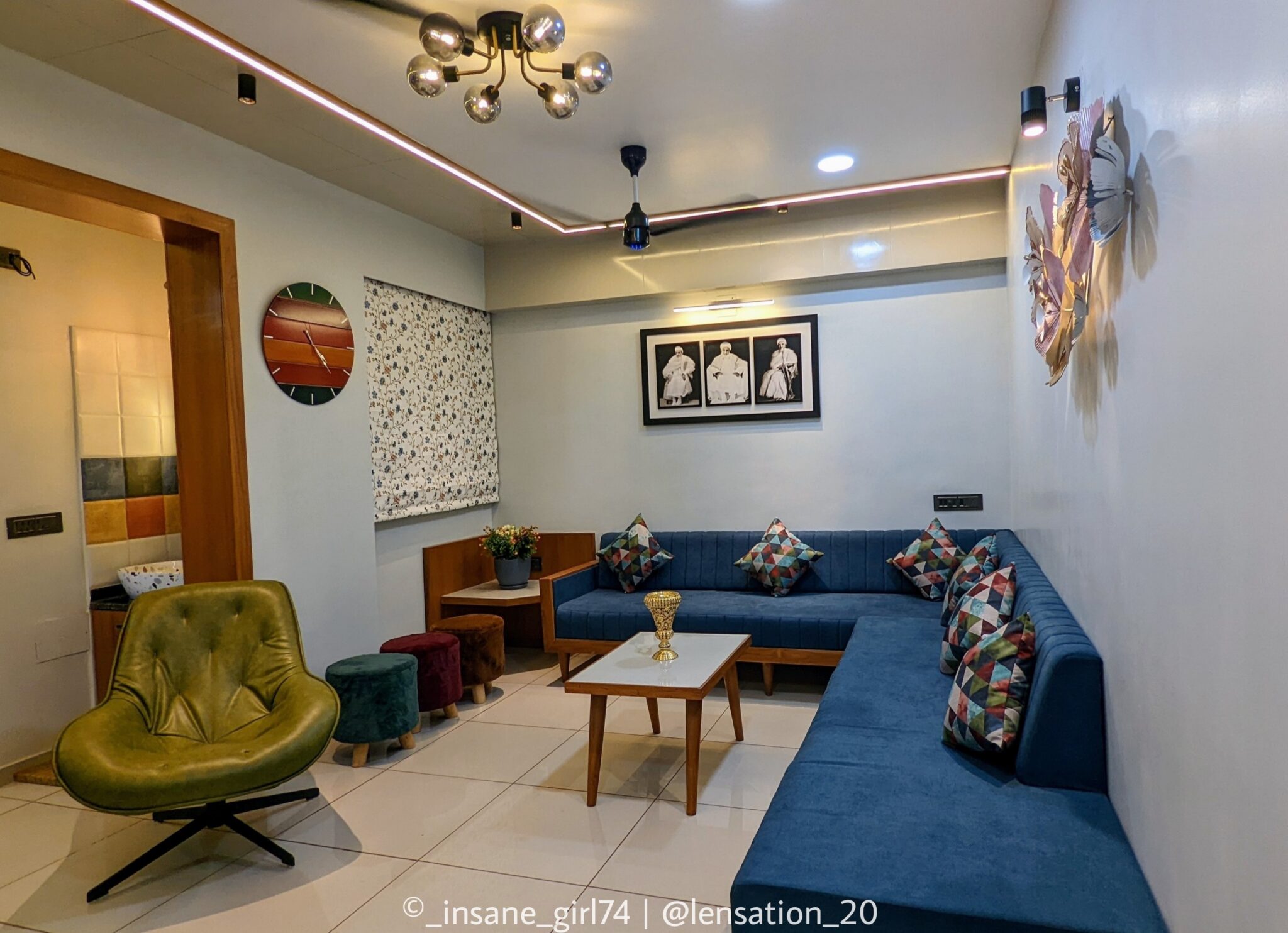 Modern Residence Accentuated with Ethnic Motifs | Sunrise Group - The ...