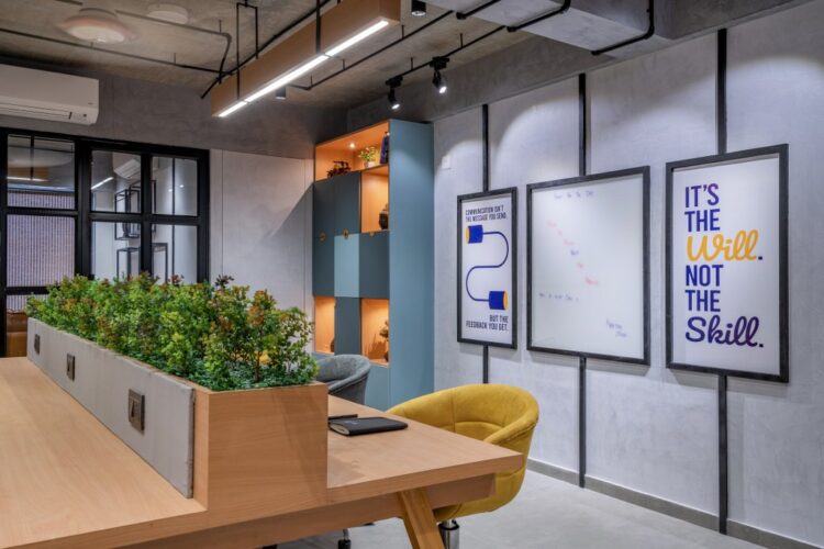 A workplace that reveals an Unconventional Finesse with Industrial ...