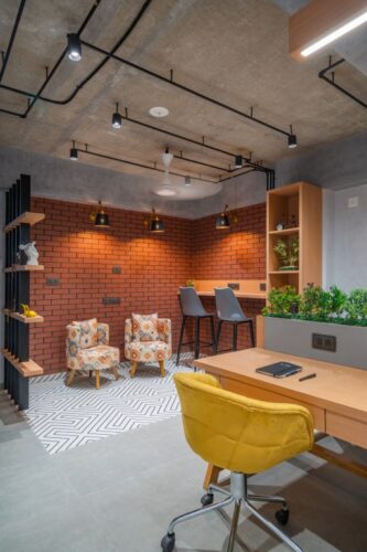 A workplace that reveals an Unconventional Finesse with Industrial ...