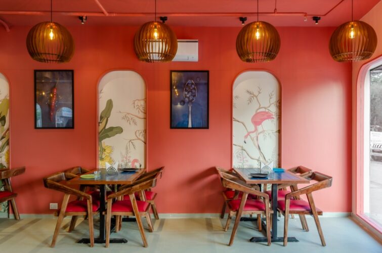 Restaurant Designed With Subtle Reflection of both Tropical and ...