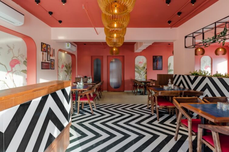 Restaurant Designed With Subtle Reflection of both Tropical and ...
