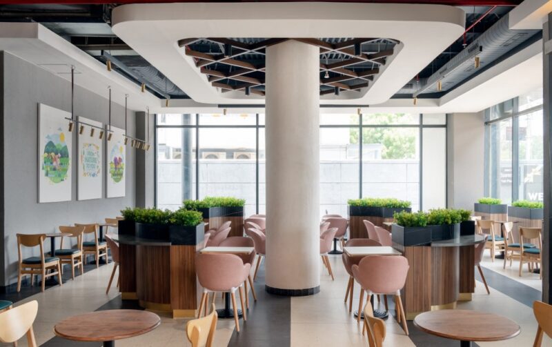 Contemporary Café with an Elevated Spatial Narrative | groupDCA - The ...