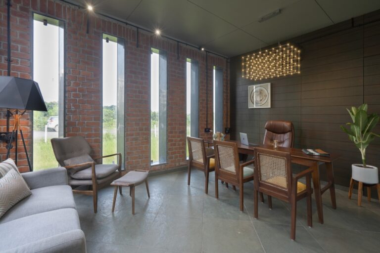 Rustic Workspace with Organic Palette with Gritty Textures and Organic ...