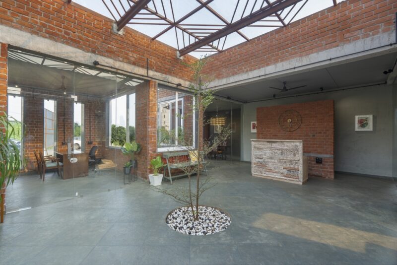 Rustic Workspace with Organic Palette with Gritty Textures and Organic ...