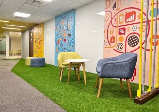 Modern Workspace Design with a Fine Balance of Creativity and Fun ...