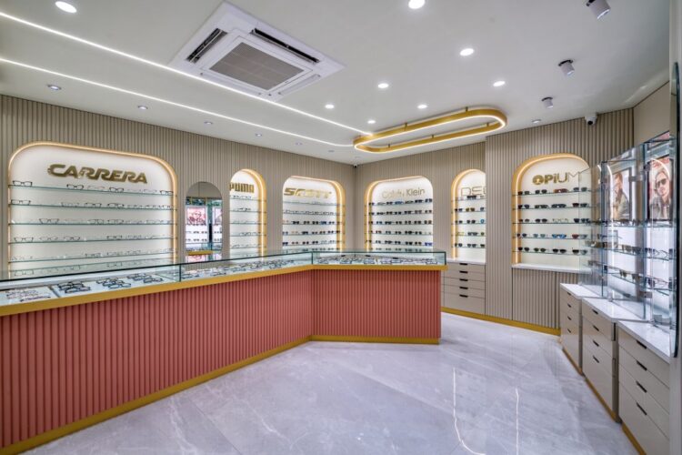 Eyewear Retail Design that Harmoniously Blends Modernity and Elegance ...
