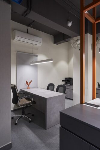 An Open-Style Spatial Configuration with Bursts of Colours and a Play ...