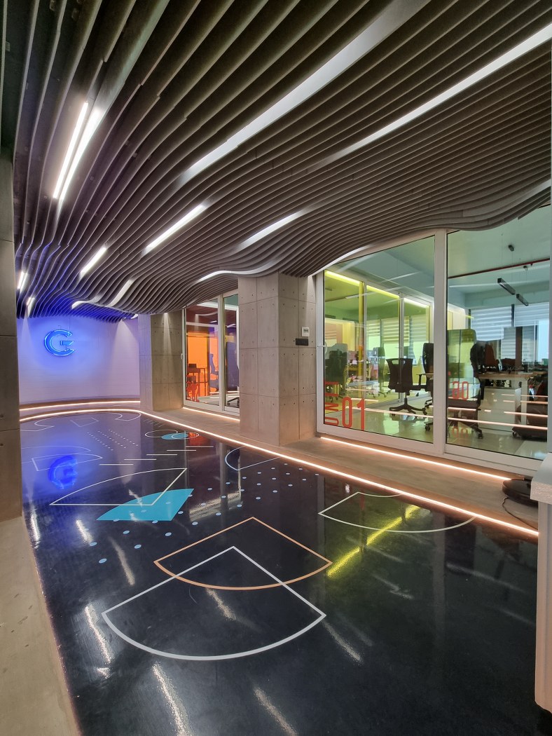 Office Interiors For a Young Digital Media Company Gimbal Media | Aloft ...