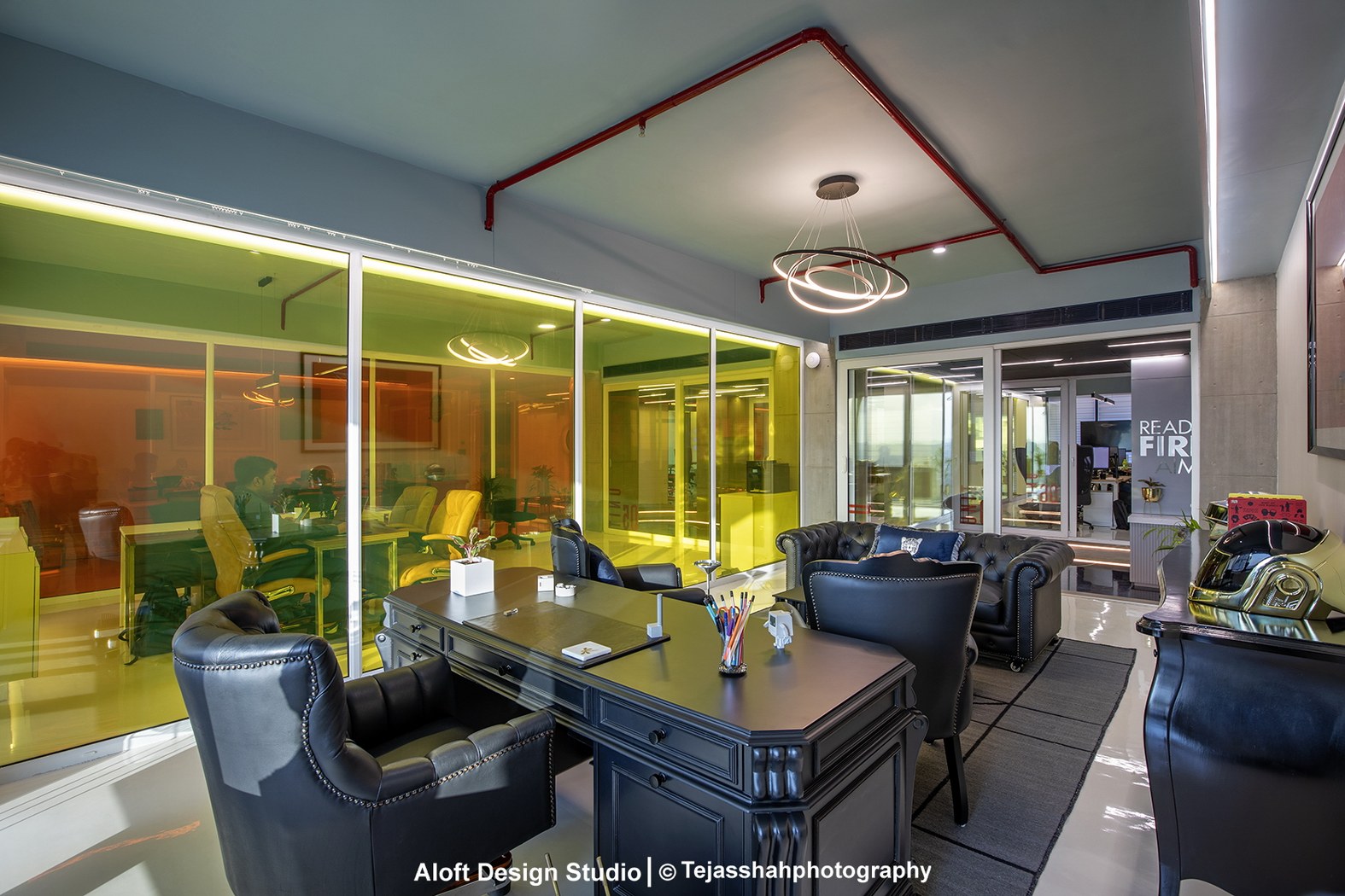 Office Interiors For a Young Digital Media Company Gimbal Media | Aloft ...