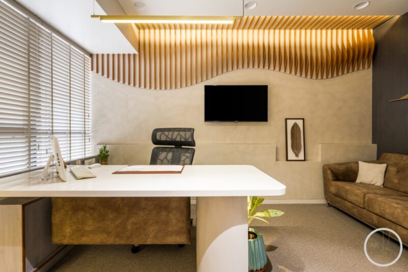 A Workspace That Is Minimalist But Impactful | AR praxis architects ...