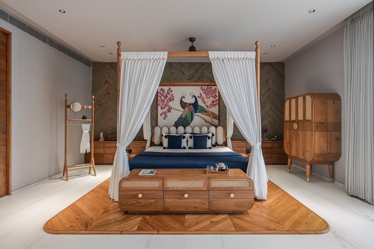 Indian Contemporary House With A Traditional Touch | studiorachana369 ...