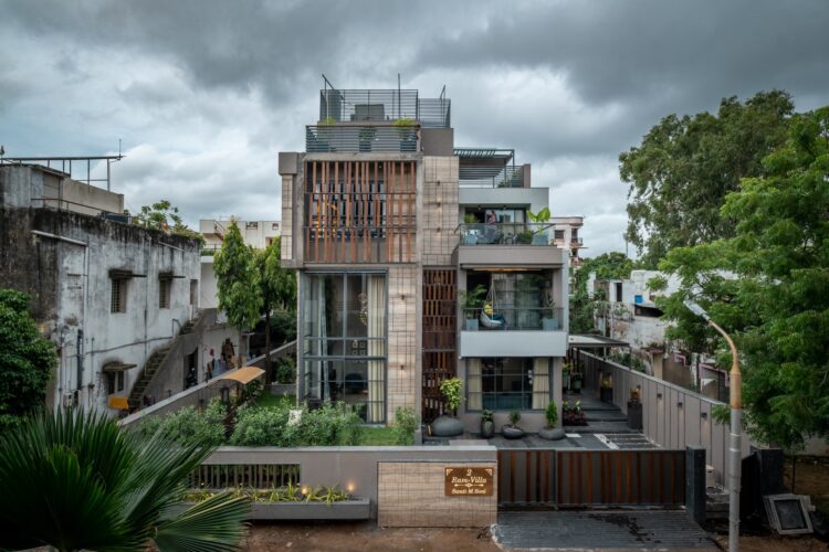 A PERFECT BLEND OF CONCRETE GREYS AND FRONDESCENCE GREENS | PALAK SHAH ...