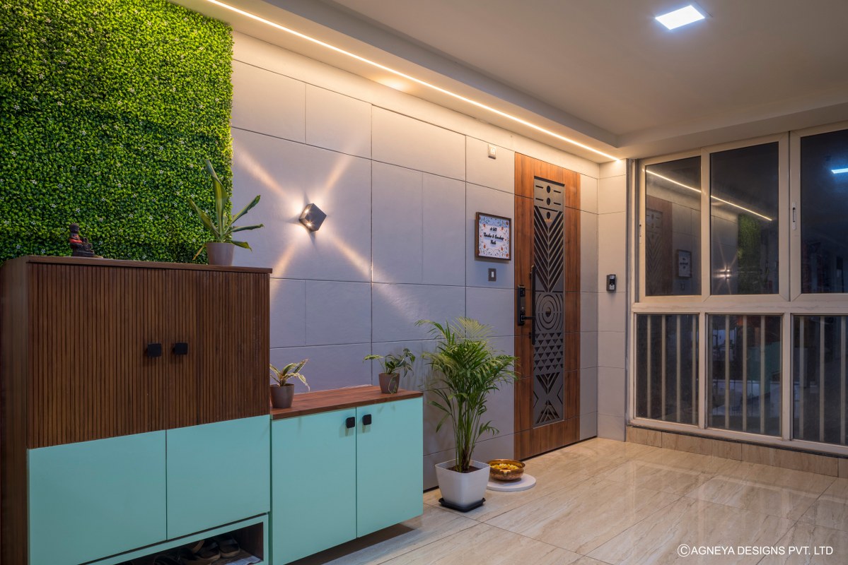 Stripes Of Serendipity In This Classic Home | Agneya Designs Pvt. Ltd ...