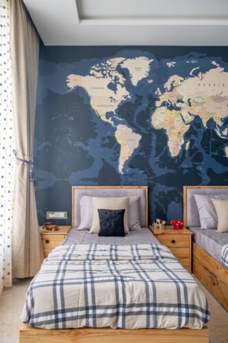 Modern-Contemporary Space Juxtaposed With Unique Elements From ...