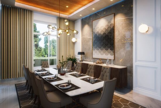 Neo-Classical Style Of Design Diluted With Modern Elements | AURA ...