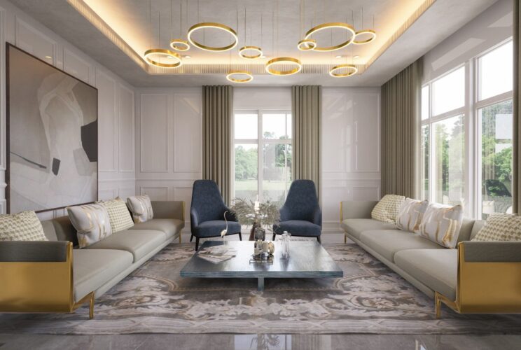 Neo-Classical Style Of Design Diluted With Modern Elements | AURA ...