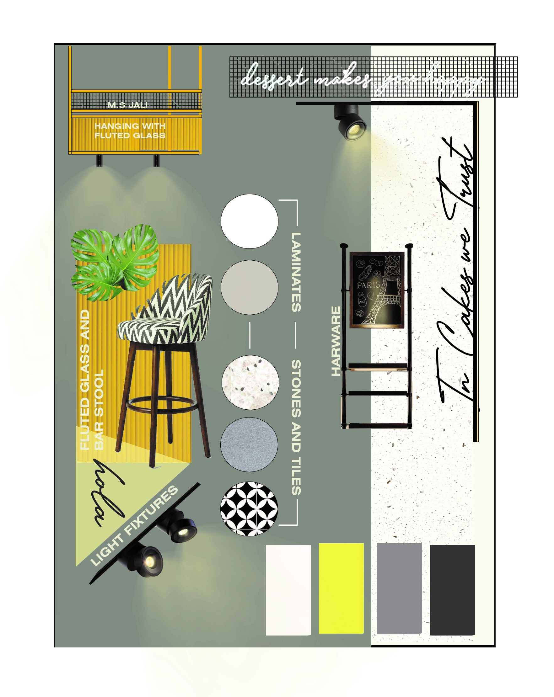 Minimal Contemporary Brand Store For ‘Cakes & More’ | THE CREATIVE ...