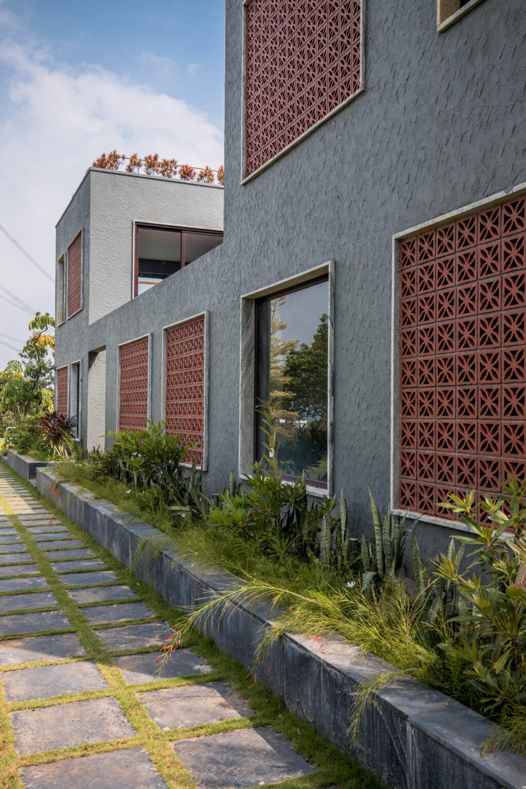 A Simple Contemporary House Which Caters To Basic Needs In Defined ...