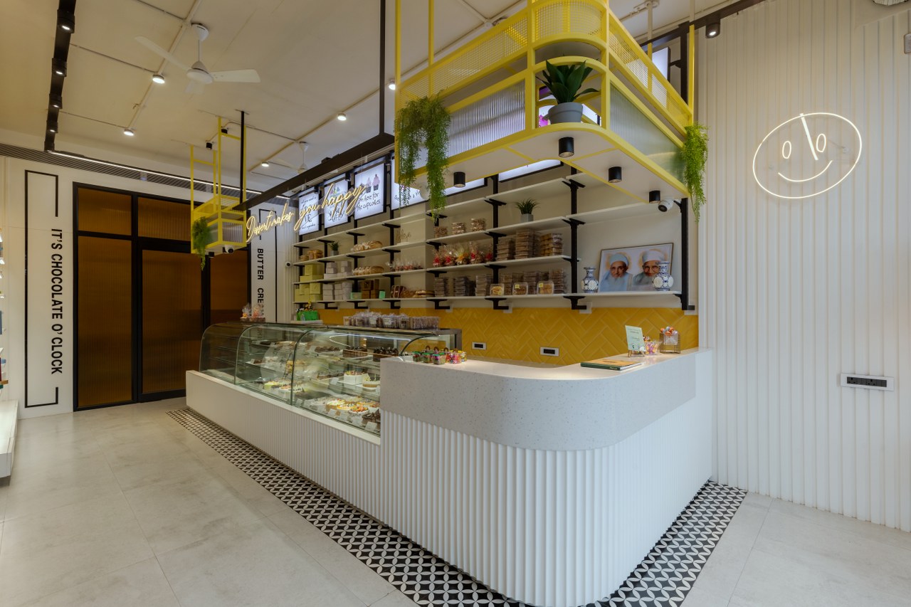 Minimal Contemporary Brand Store For ‘Cakes & More’ | THE CREATIVE ...