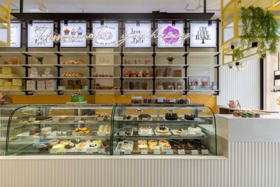 Minimal Contemporary Brand Store For ‘Cakes & More’ | THE CREATIVE ...