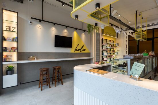 Minimal Contemporary Brand Store For ‘Cakes & More’ | THE CREATIVE ...