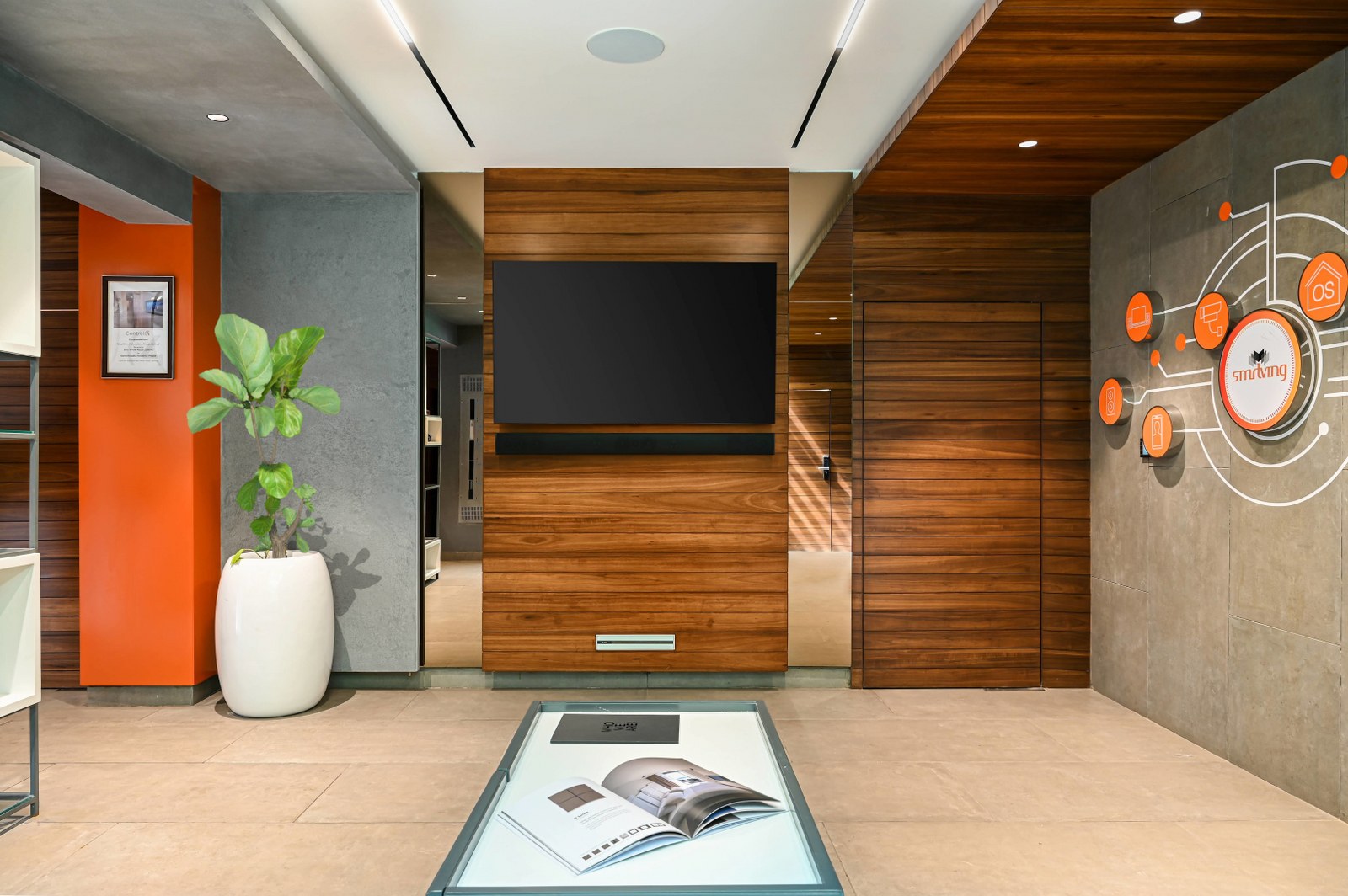 Contemporary Showroom-Cum-Experience Centre For 'Smrtving' | WHITE ...