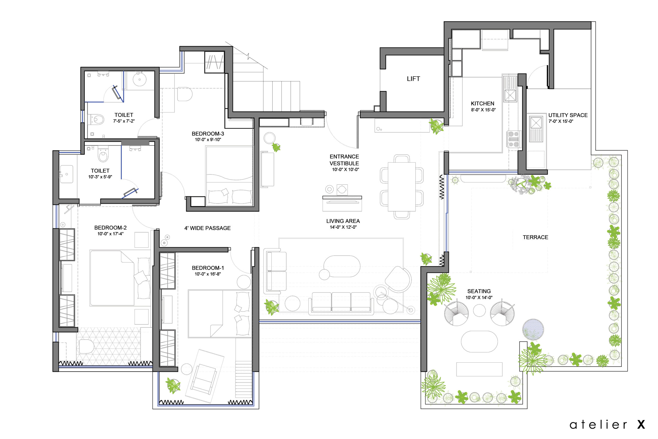 apartment-layout - The Architects Diary