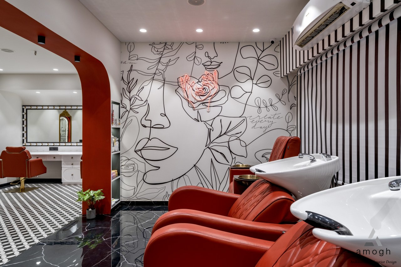 Kalgi, A Salon Where The Feeling Of Luxury Is Elevated | AMOGH DESIGNS ...