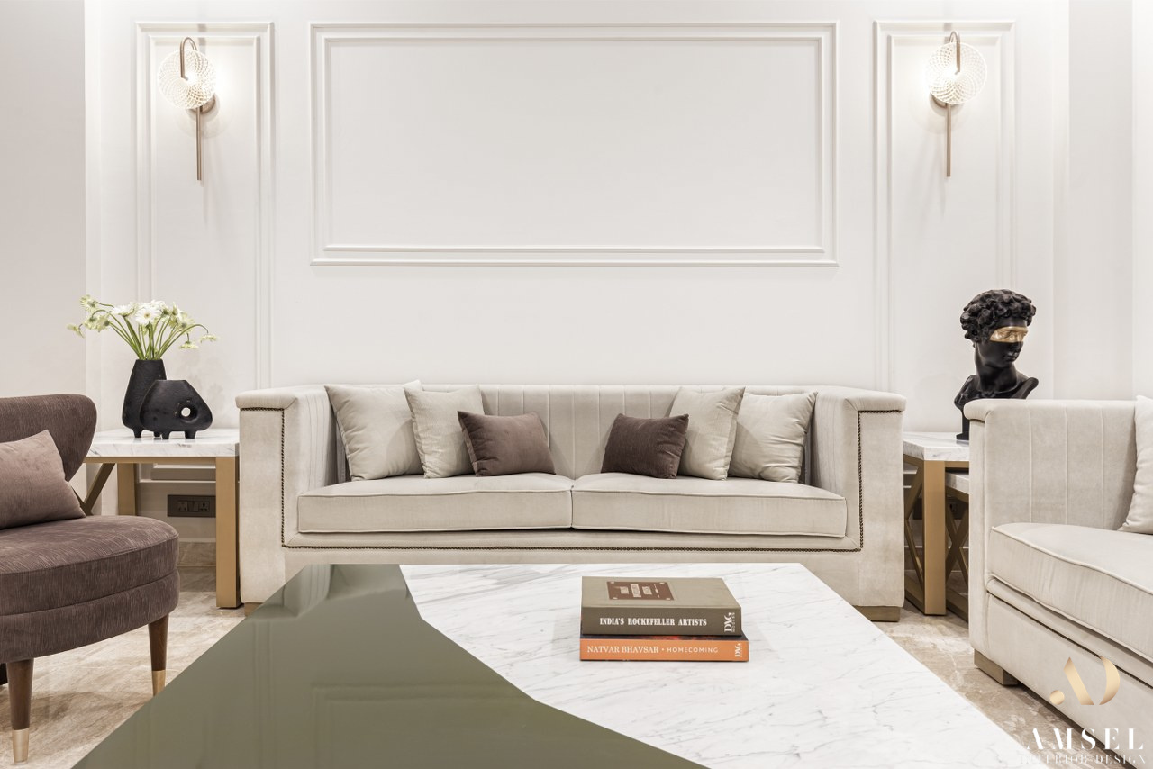 Monochromatic Modern Home With Subtle Colour Schemes | AMSEL DESIGNS ...