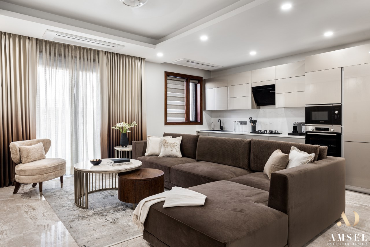 Monochromatic Modern Home With Subtle Colour Schemes | AMSEL DESIGNS ...