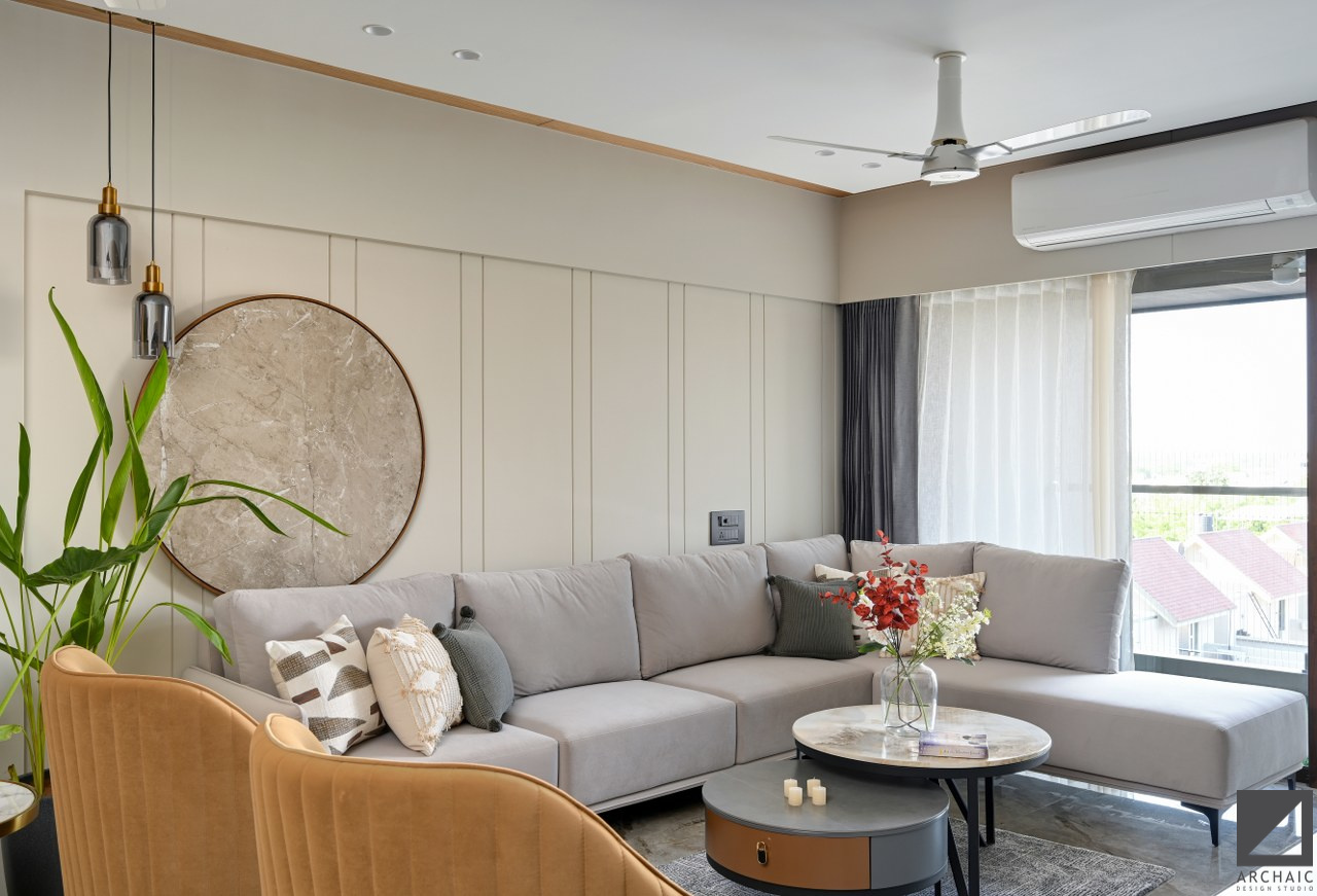 3BHK Apartment Conceptualized As An Amalgamation Of Opulence And ...