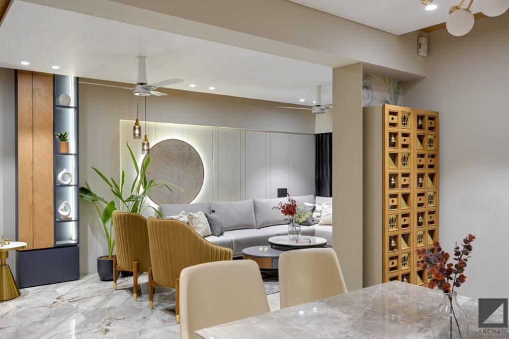 3BHK Apartment Conceptualized As An Amalgamation Of Opulence And ...