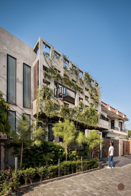 Communication With Spaces Through Green Design And Open Circulation ...
