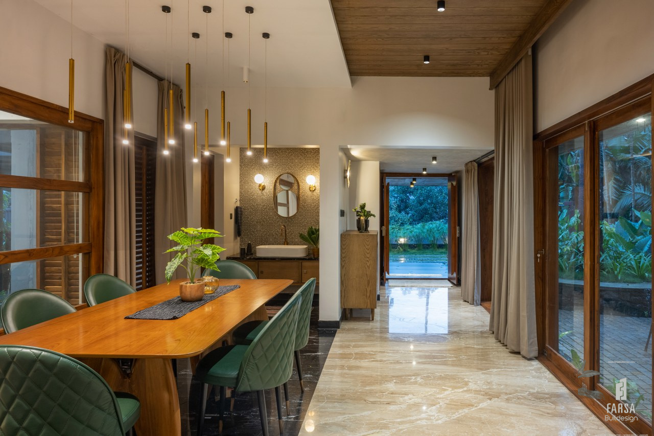 Kerala Themed House Is Designed In A Tropical Modern Architecture Style ...
