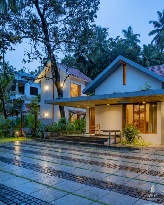 Kerala Themed House Is Designed In A Tropical Modern Architecture Style ...