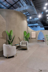 A Gallery And Exhibition Space Using Complex Curves | INFINITY DESIGNS ...