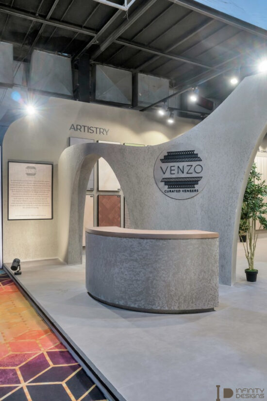 A Gallery And Exhibition Space Using Complex Curves | INFINITY DESIGNS ...